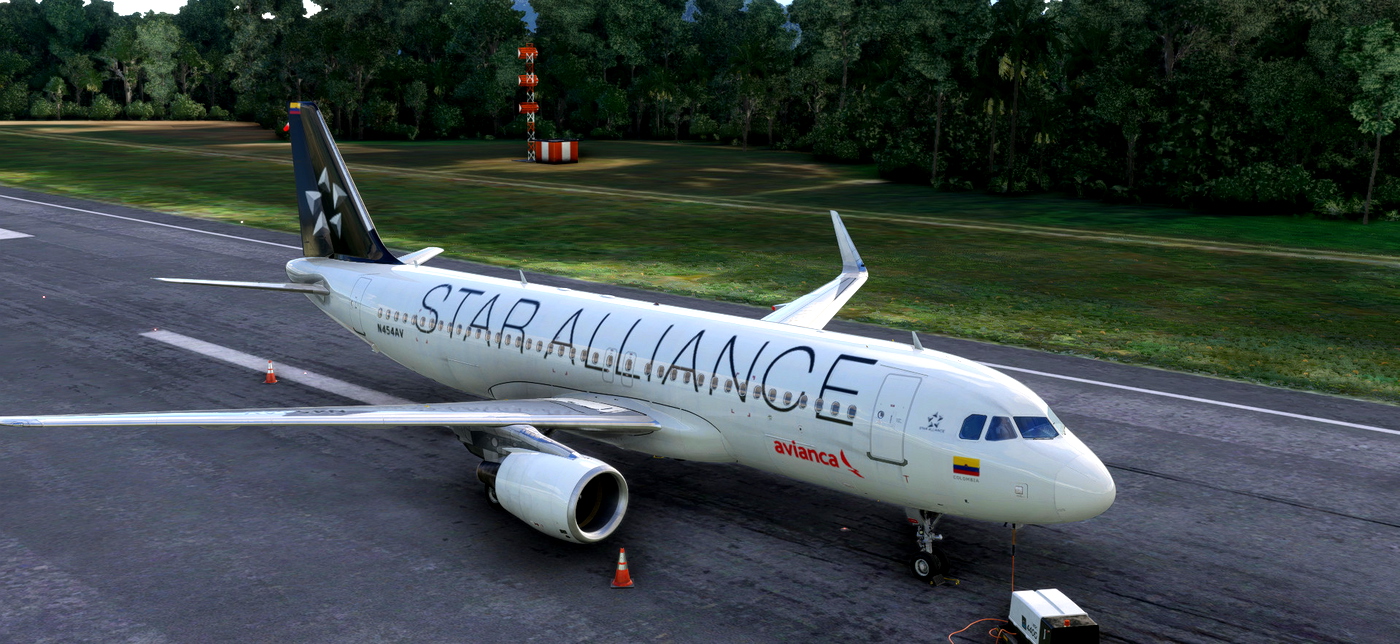A320 Sharklets avianca Star Alliance (4K/8K) for Microsoft Flight ...