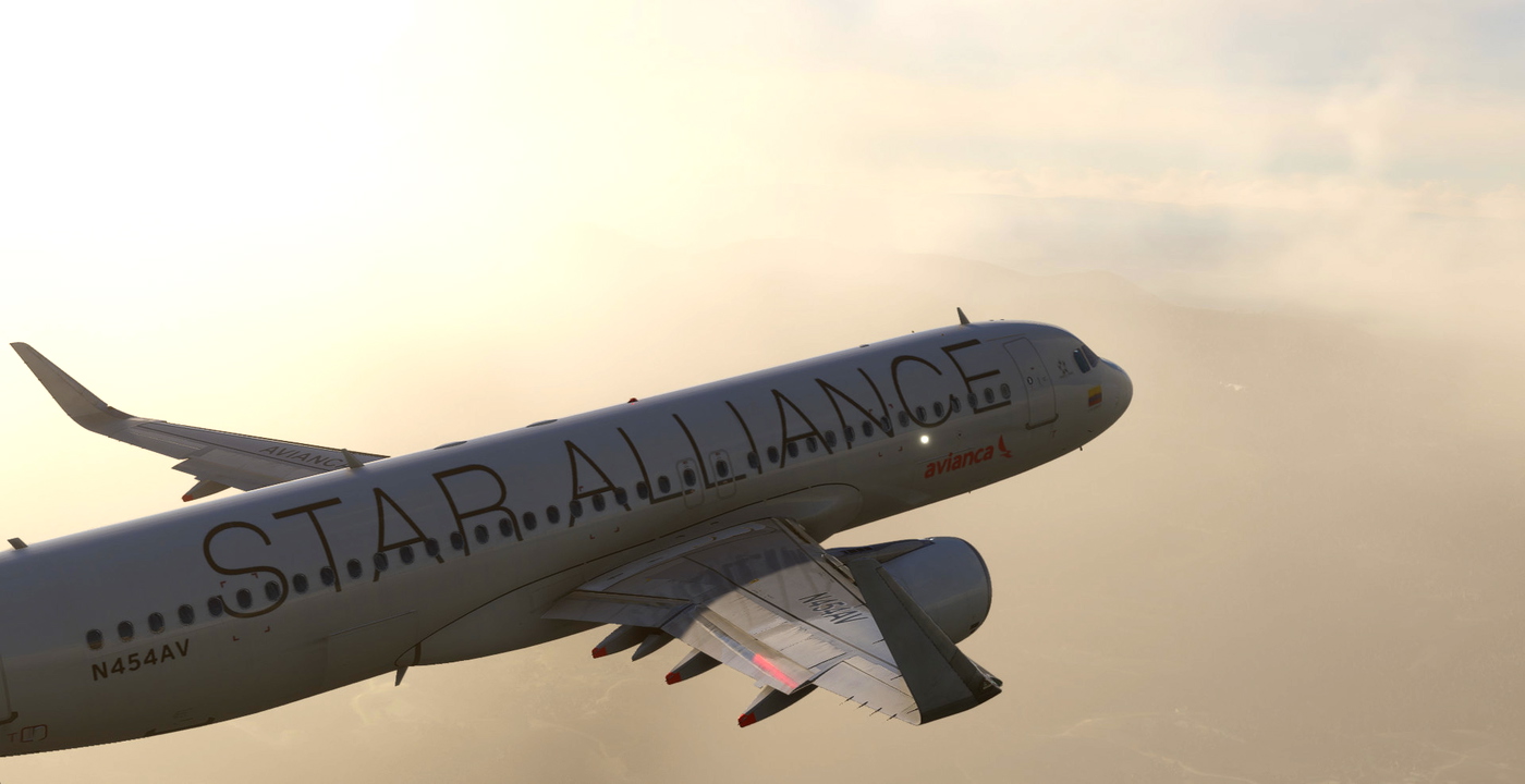 A320 Sharklets avianca Star Alliance (4K/8K) for Microsoft Flight ...