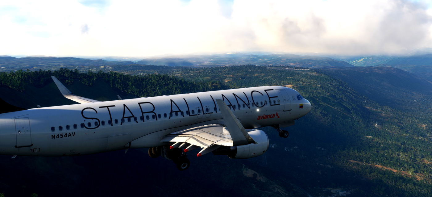 A320 Sharklets avianca Star Alliance (4K/8K) for Microsoft Flight ...