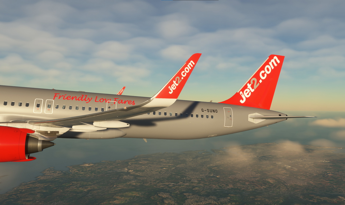 Jet2.com A321neo G-SUNO for LVFR or Horizon for Microsoft Flight ...
