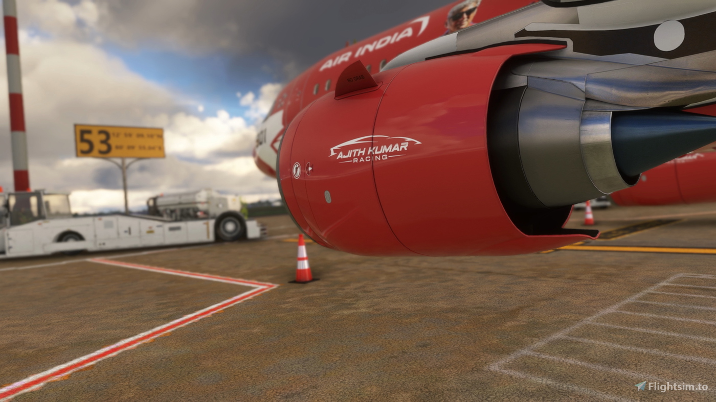 [A32NX] Air India - Ajith Kumar Racing Livery for Microsoft Flight ...