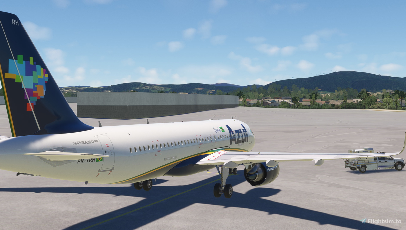 [A32NX] Azul Linhas Aéreas Brasileiras ( Neo Azul A320Neo) PR - YRH 10K para Microsoft Flight ...
