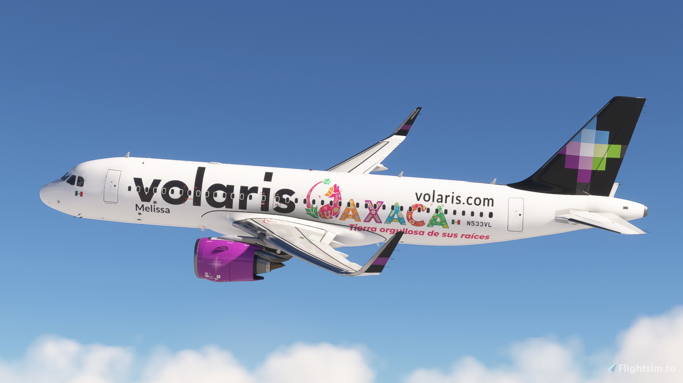 [A32NX] FBW A20N Volaris (N533VL - OAXACA Livery) for Microsoft Flight ...