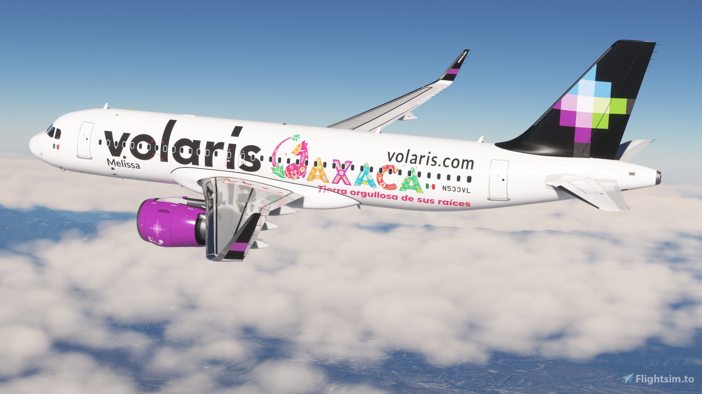 [A32NX] FBW A20N Volaris (N533VL - OAXACA Livery) for Microsoft Flight ...
