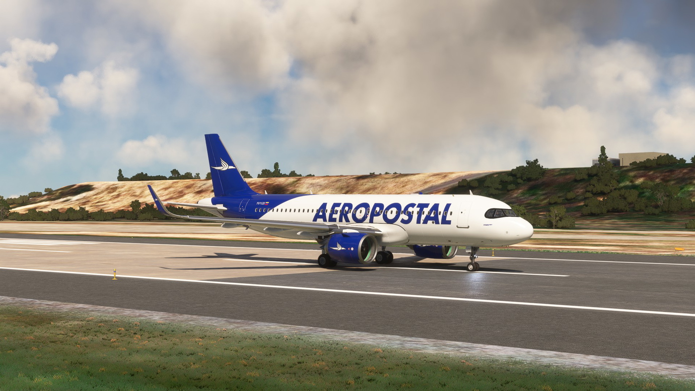 [A32NX] FBW A320 Neo Aeropostal (Fictional) voor Microsoft Flight ...