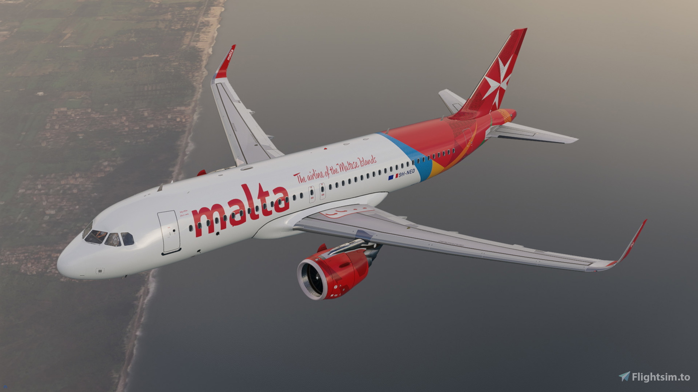 [A32NX] KM Malta Pack for Microsoft Flight Simulator | MSFS
