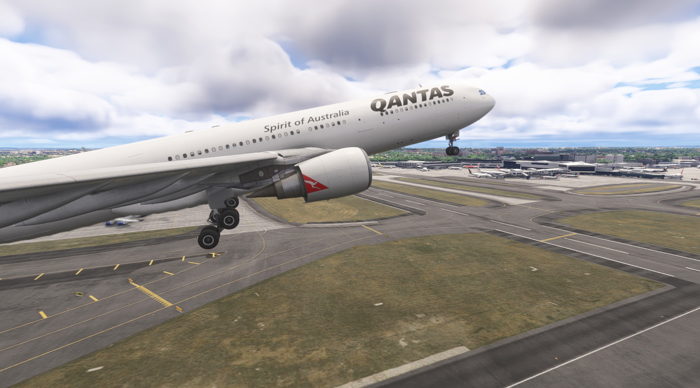 A330-300 - QANTAS | VH-QPC - 8K за Microsoft Flight Simulator | MSFS