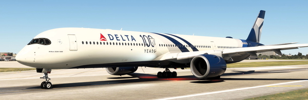 Delta Airlines 100th Anniversary (Fictional) A380 w/ Cabin pour ...