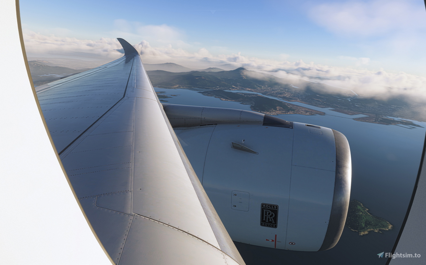 A350-900 Custom Passenger/Wing Views for Microsoft Flight Simulator | MSFS