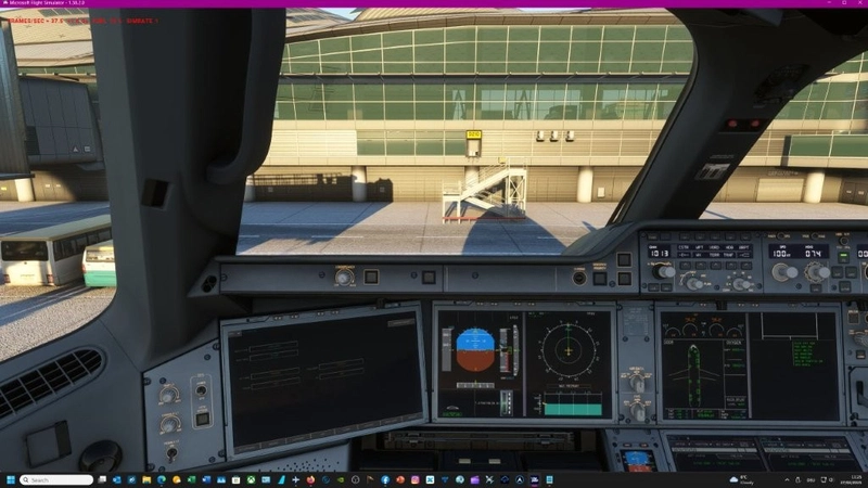 Custom Views for iniBuilds A350 Airliner on Microsoft Flight Simulator