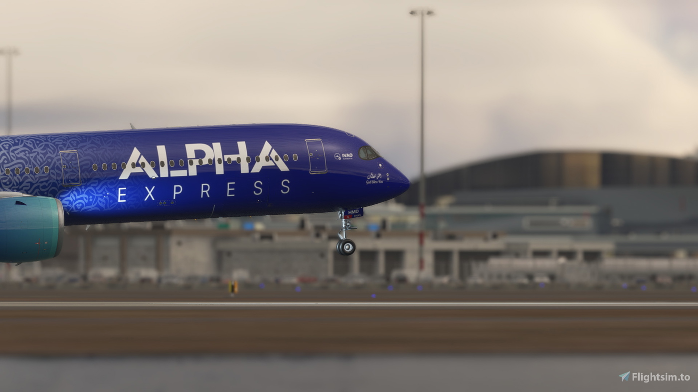A35K liveries aei ( alpha express ) for Microsoft Flight Simulator | MSFS