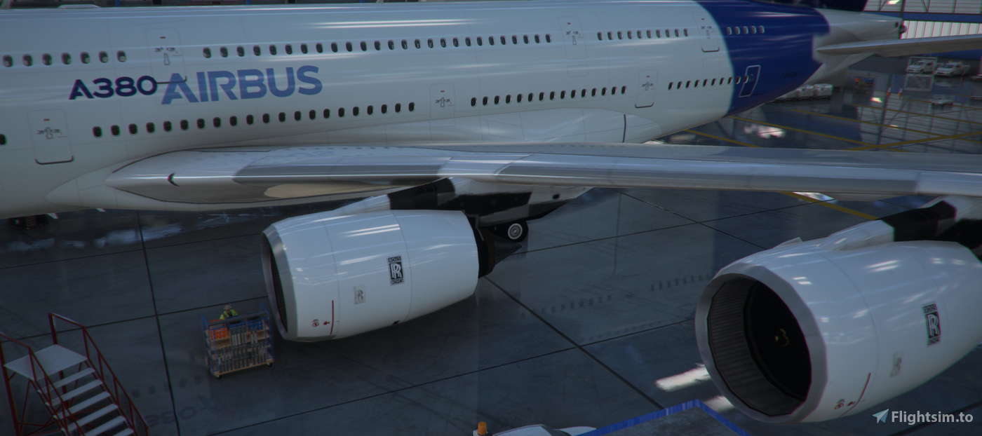 A380 Airbus Livery ( for FSLTL) for Microsoft Flight Simulator | MSFS
