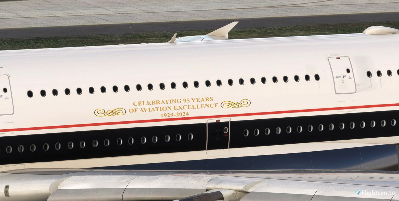 A380 Delta Widget (Fictional) voor Microsoft Flight Simulator | MSFS