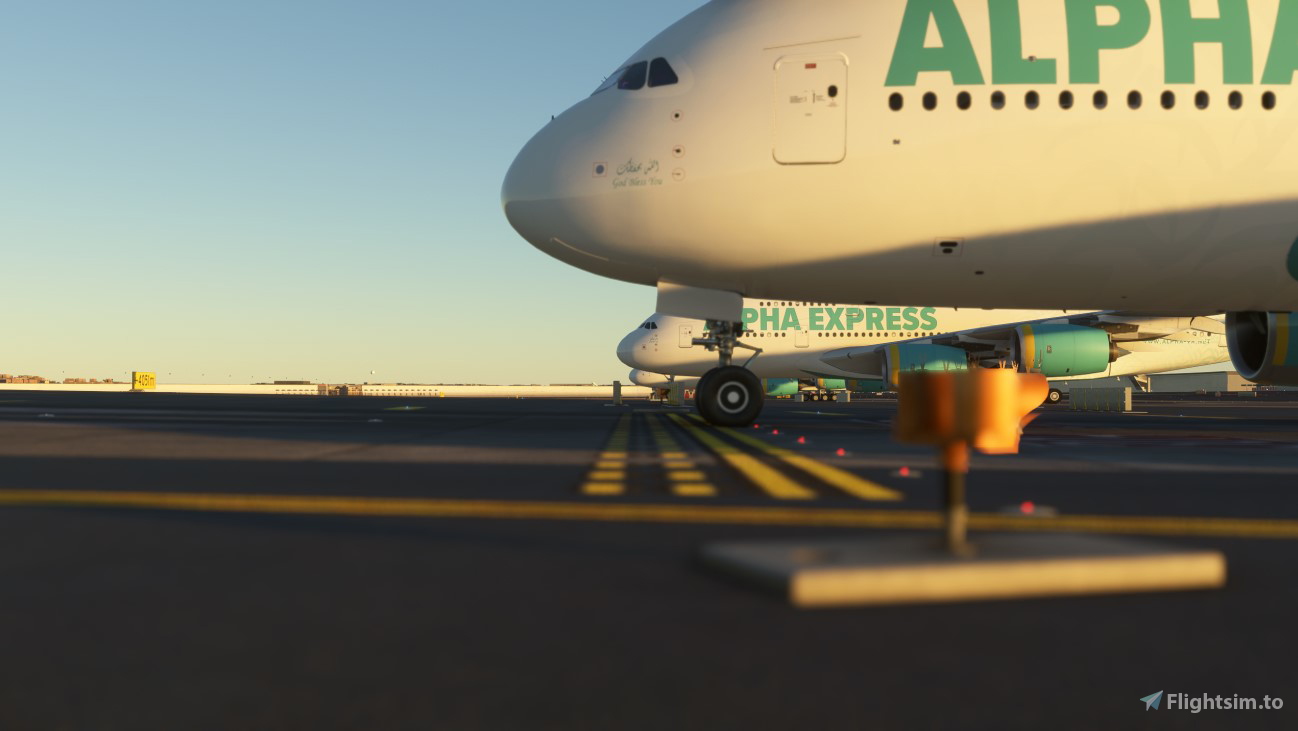 A380 LIVERIES AEI ( ALPHA EXPRESS ) for Microsoft Flight Simulator | MSFS