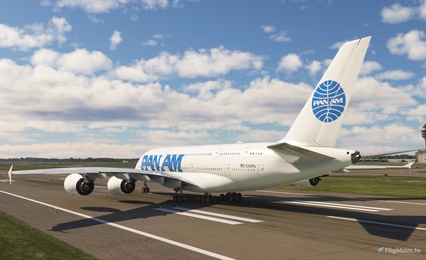 A380 Pan Am (Fictional) for Microsoft Flight Simulator | MSFS