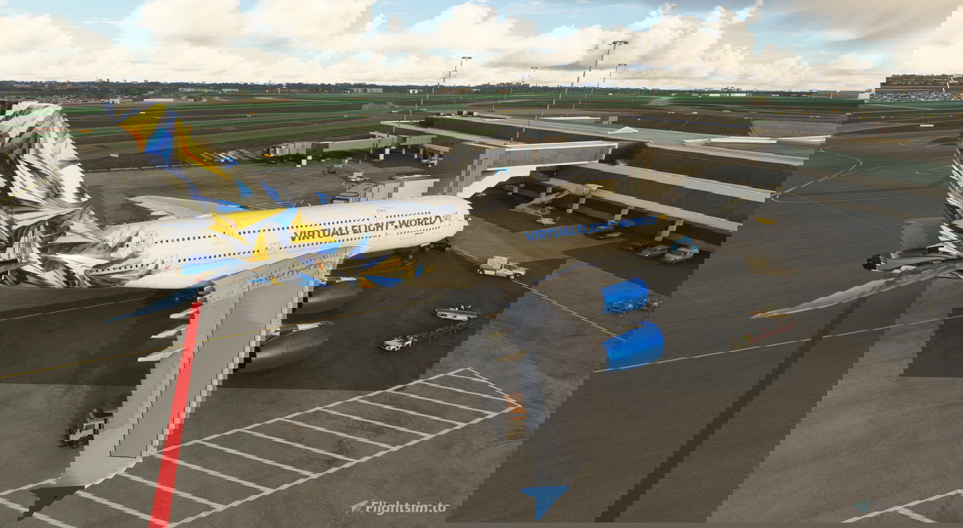 A380 VirtualFlight World Livery for Microsoft Flight Simulator | MSFS