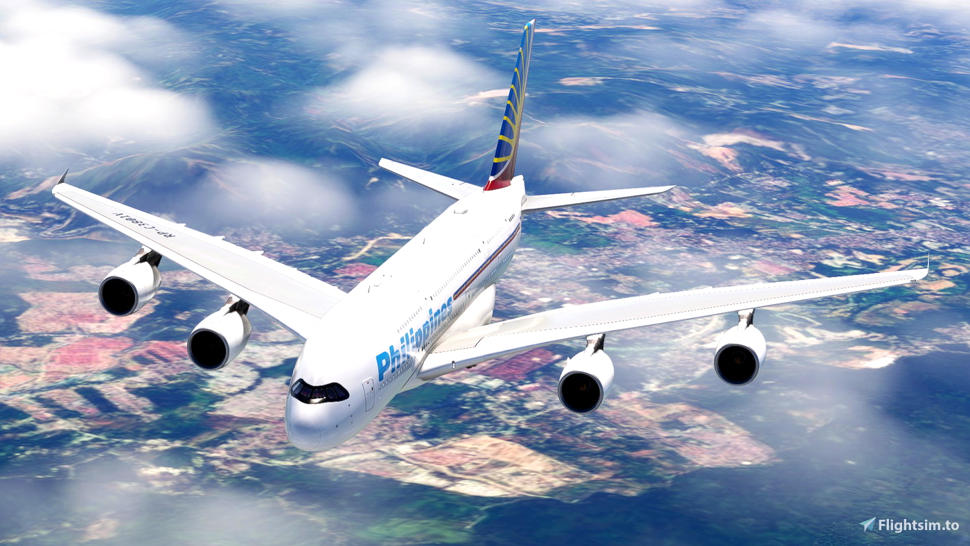[FBW A380X] Philippine Airlines 'Pusong Pilipino' (Fictional) RP-C3801V ...