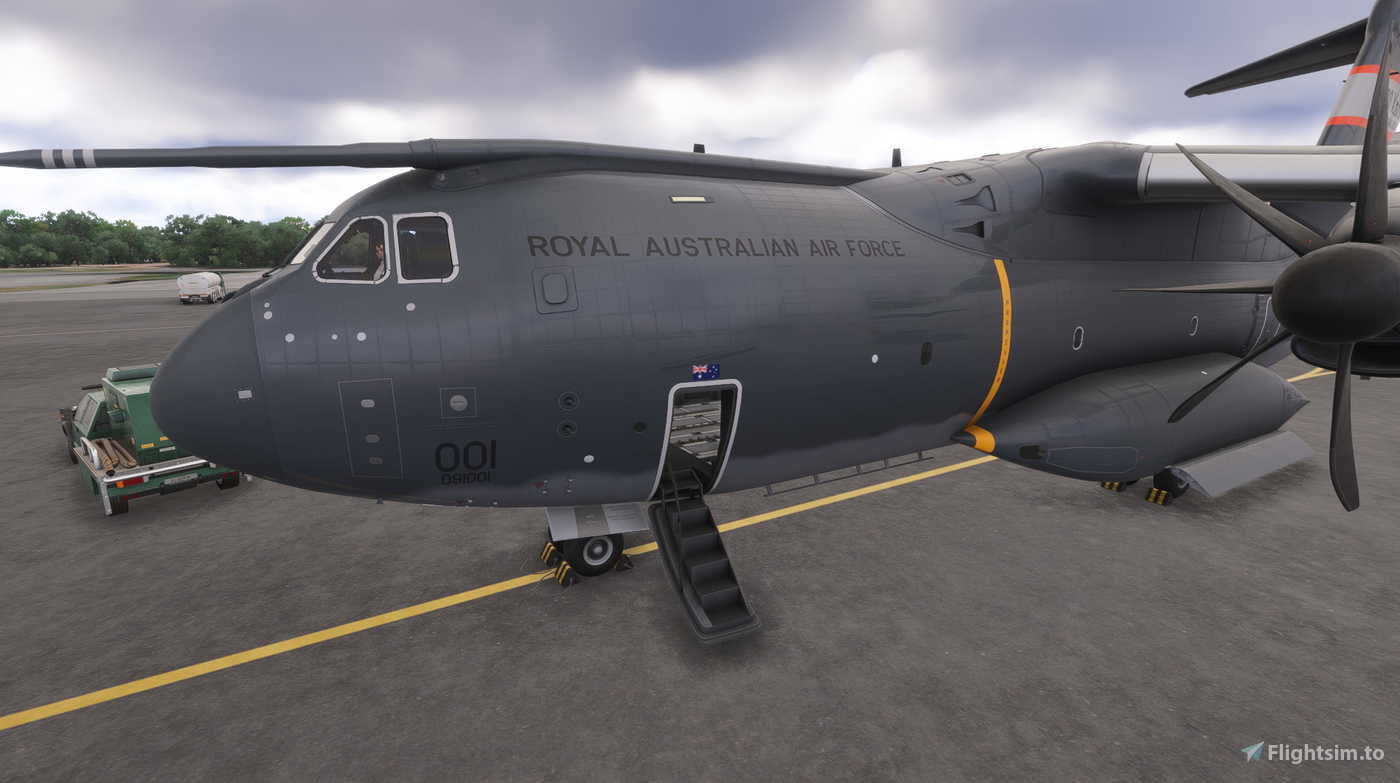 A400M - RAAF 35SQN | A40-001 - 4K for Microsoft Flight Simulator | MSFS