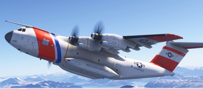 A400M United States Coast Guard for Microsoft Flight Simulator | MSFS