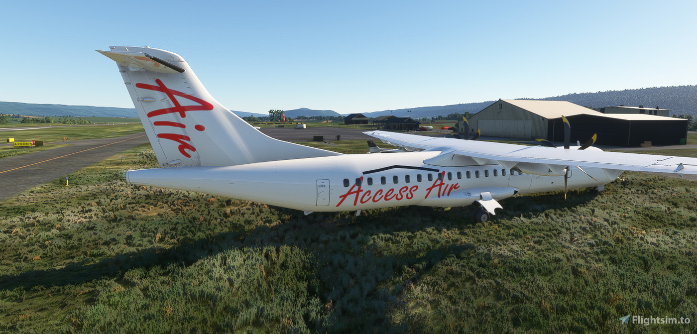 Access Air (FICTIONAL AIRLINE) livery-asobo ATR 72-600 for Microsoft ...