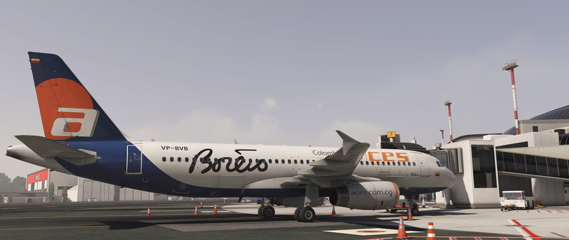 ACES Colombia for Fenix Simulation A320v2 IAE engines (8k fuselage ...