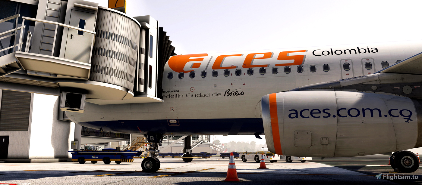 ACES Colombia livery pack for Fenix Simulation A320v2 IAE engines (8k ...