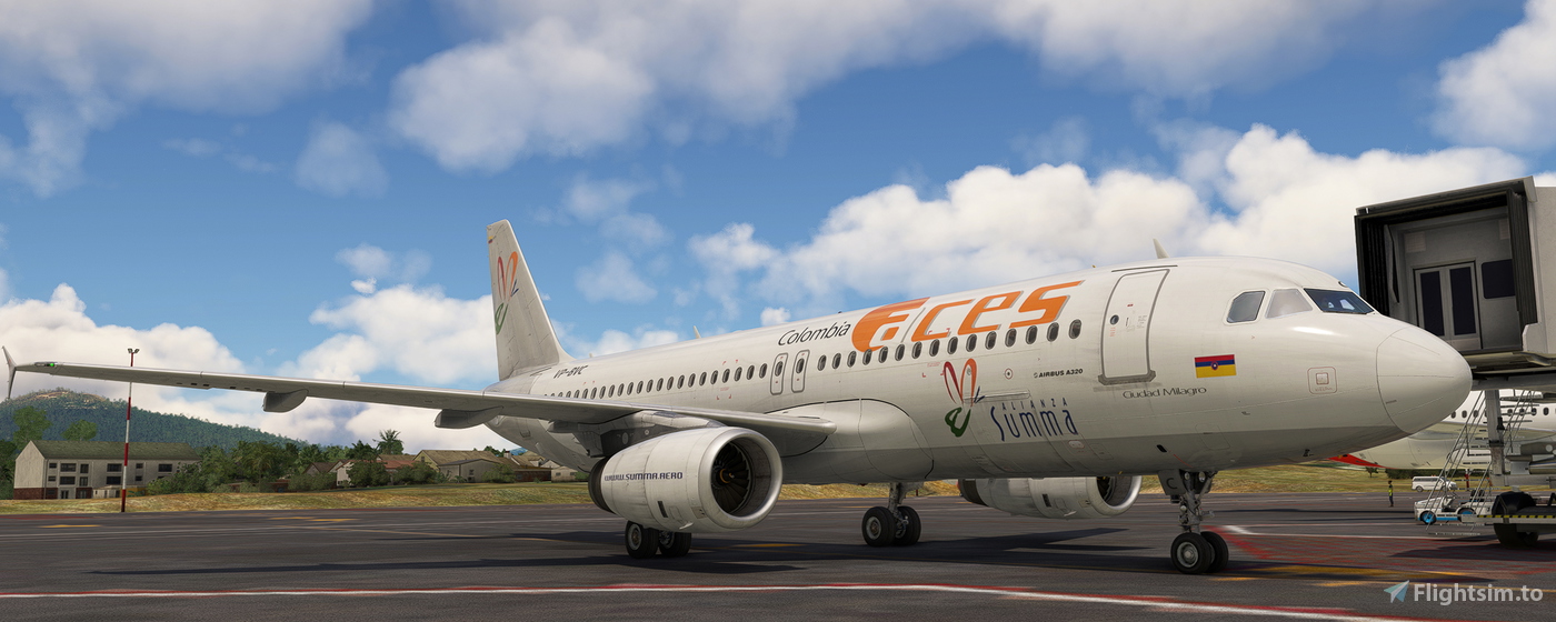 ACES Colombia livery pack for Fenix Simulation A320v2 IAE engines (8k ...
