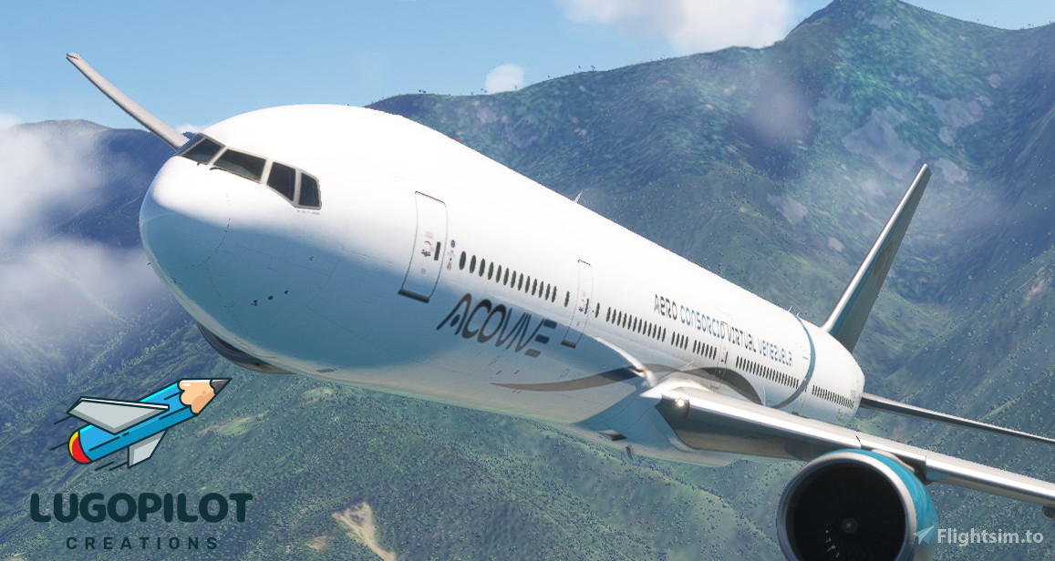 ACOVIVE YV4755 “Angel Falls” (Fictional Remaster) | Boeing 777-300ER ...