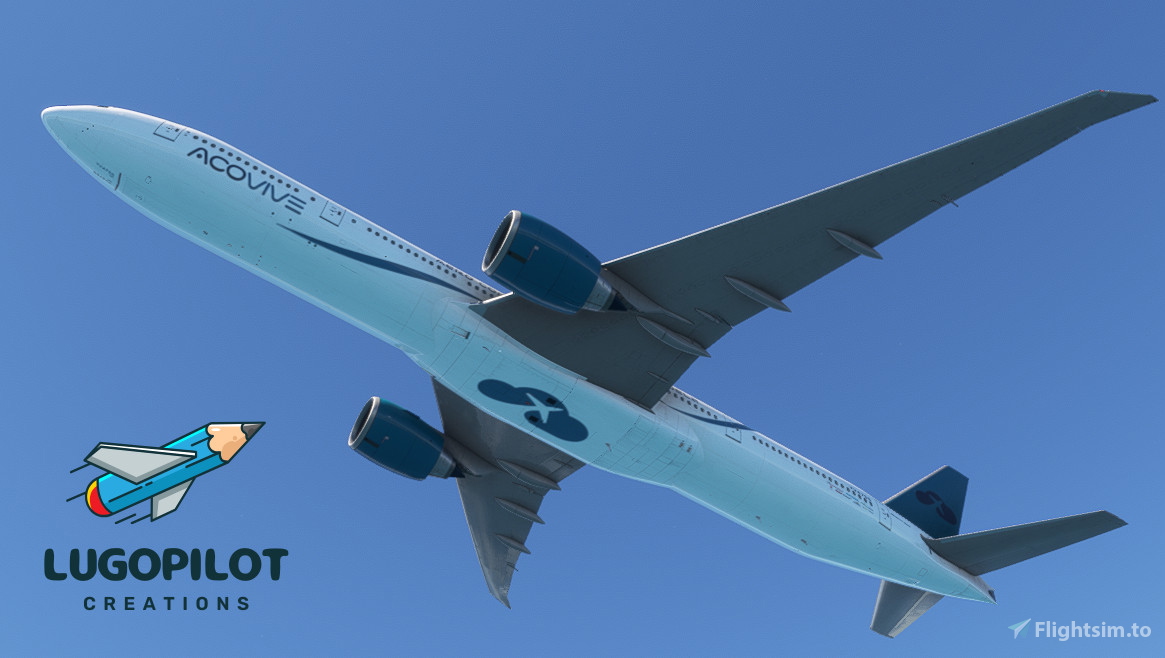 ACOVIVE YV4755 “Angel Falls” (Fictional Remaster) | Boeing 777-300ER ...