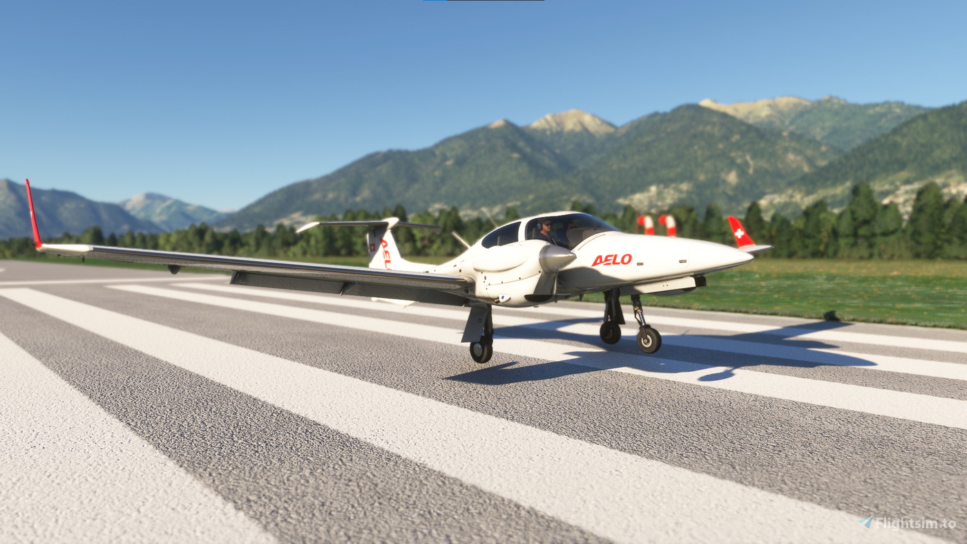 AeloSwiss | HB-LZL DA42-VI for Microsoft Flight Simulator | MSFS