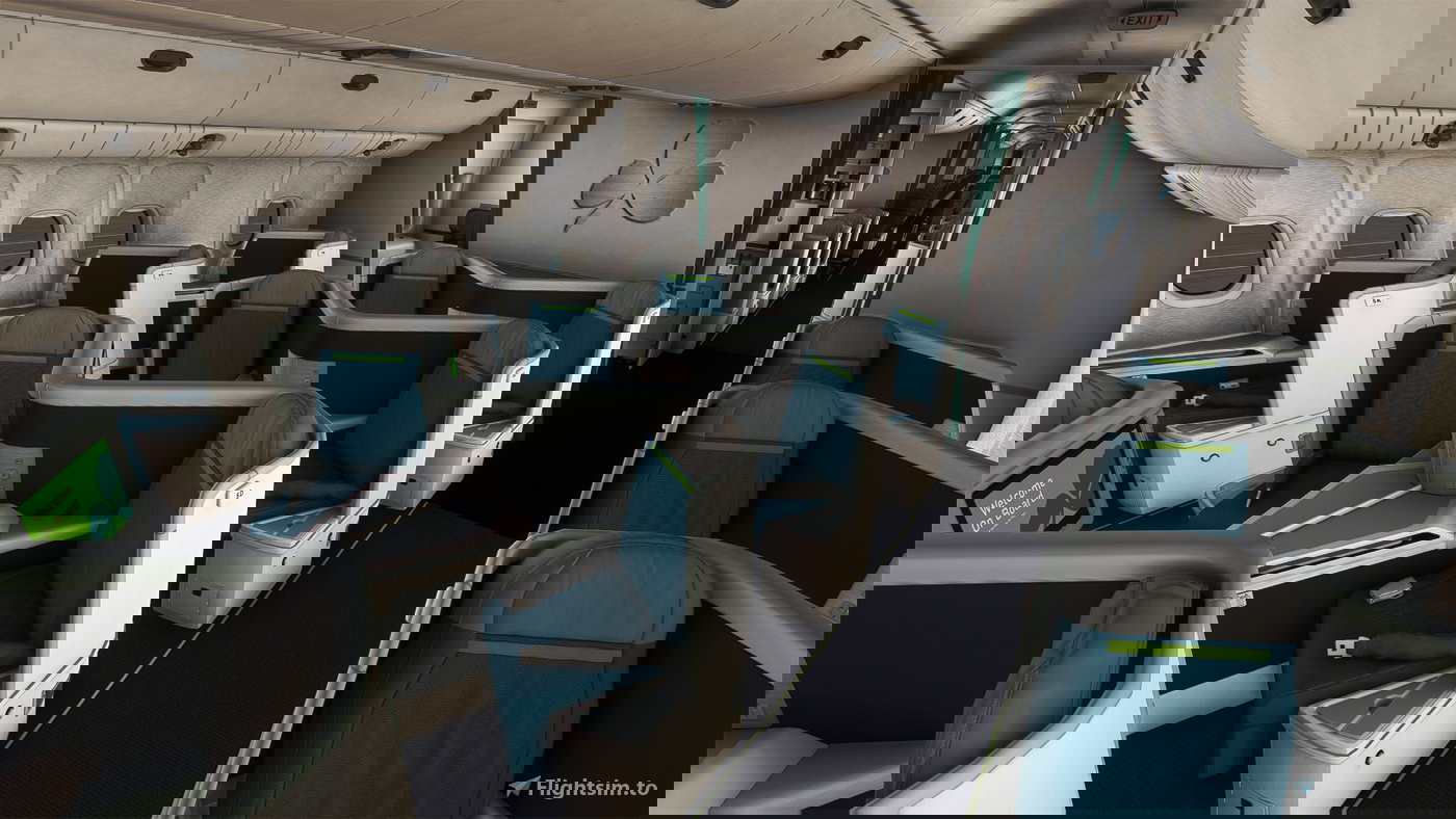 Aer Lingus "OC" + Cabin PMDG 777-300ER for Microsoft Flight Simulator ...