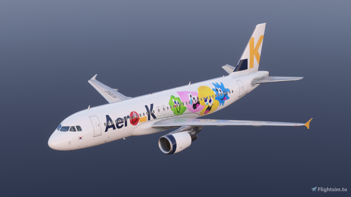 Aero K Fleet Pack [Airbus A320-200] para Microsoft Flight Simulator | MSFS