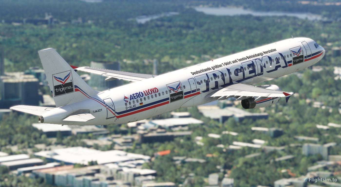 Aero Lloyd (1999 - 2003 TRIGEMA cs) | D-ALAK | A321-231 | Fenix V2 ...