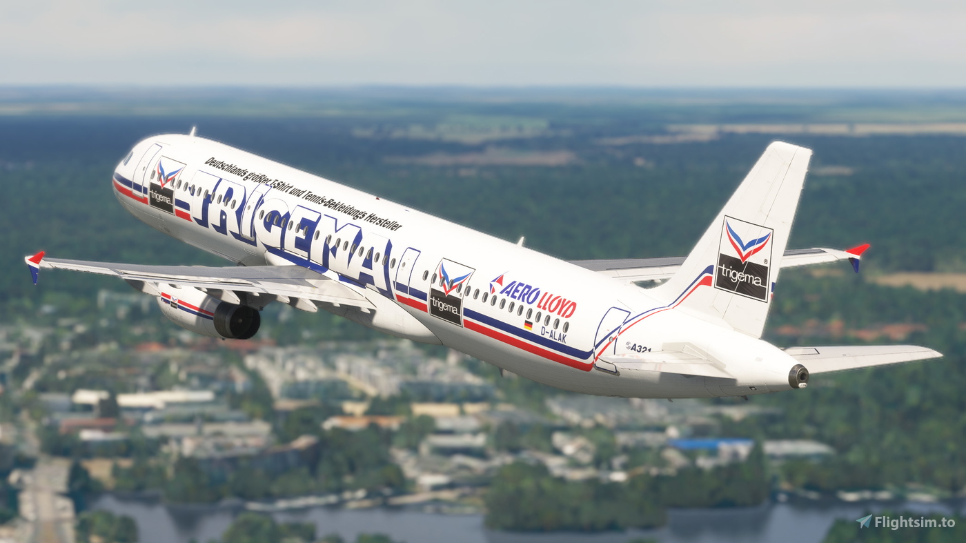 Aero Lloyd (1999 - 2003 TRIGEMA cs) | D-ALAK | A321-231 | Fenix V2 ...