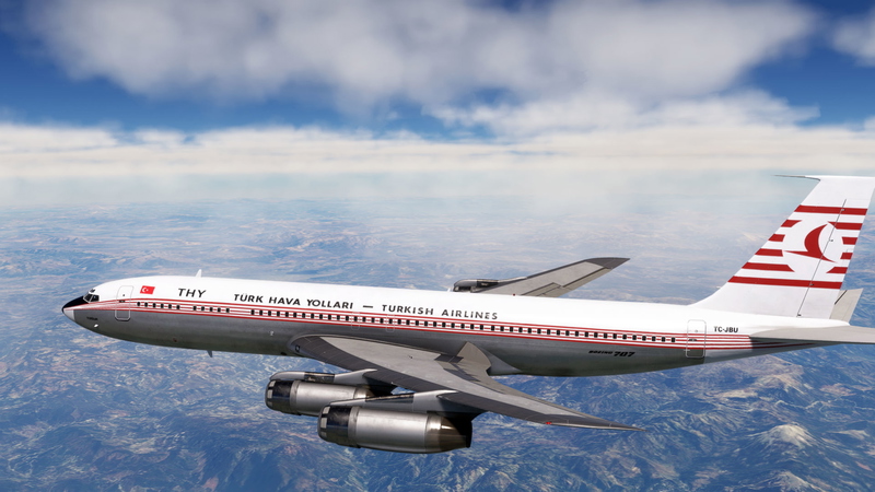 Aeroplane Heaven Boeing 707 Liveries for Microsoft Flight Simulator | MSFS