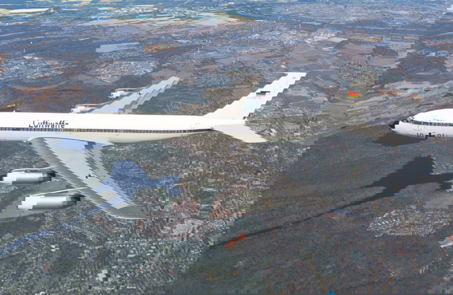 Aeroplane Heaven 707 Luftwaffe 1001 for Microsoft Flight Simulator | MSFS