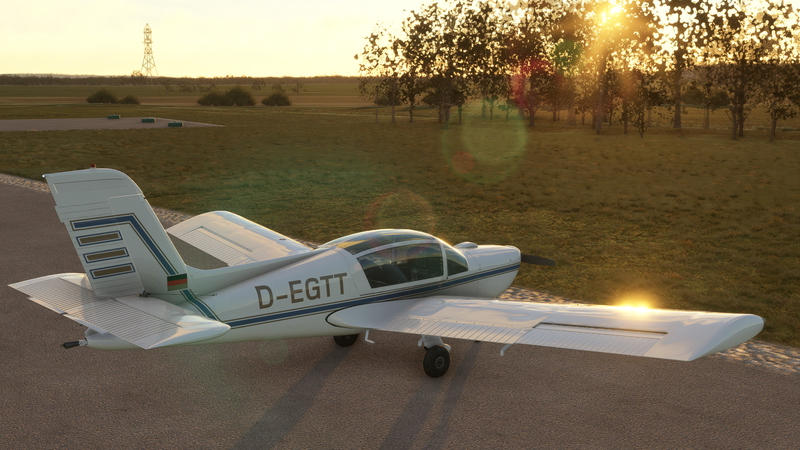 Aeroplane Heaven Socata-Rally MS893 D-EGTT for Microsoft Flight ...