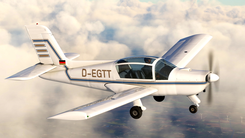 Aeroplane Heaven Socata-Rally MS893 D-EGTT for Microsoft Flight ...