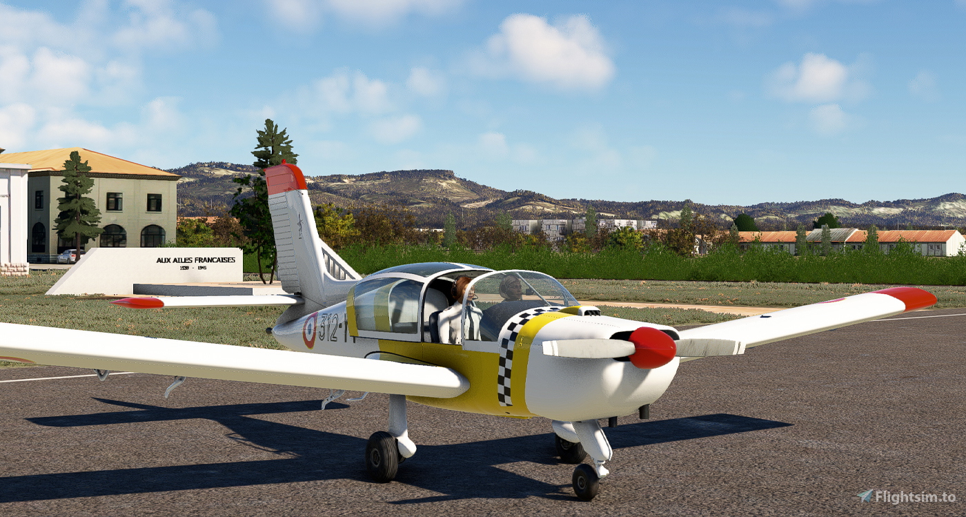 Aeroplane Heaven Socata-Rallye MS893 French Air Force 312-YY/F-SOYY のため ...