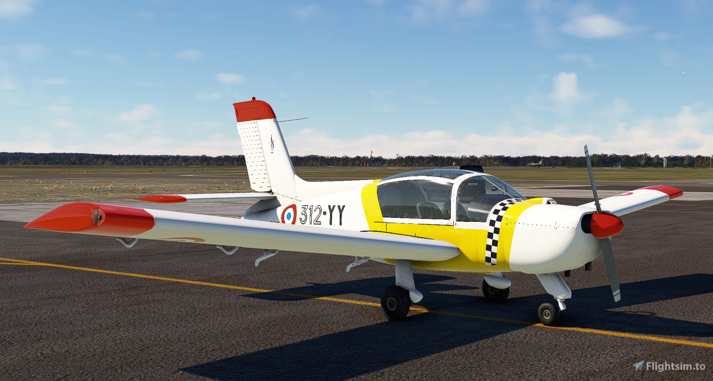 Aeroplane Heaven Socata-Rallye MS893 French Air Force 312-YY/F-SOYY のため ...