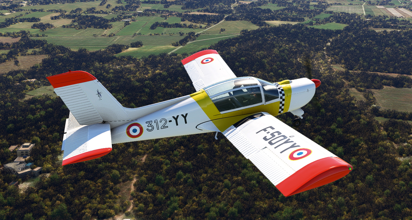 Aeroplane Heaven Socata-Rallye MS893 French Air Force 312-YY/F-SOYY ...