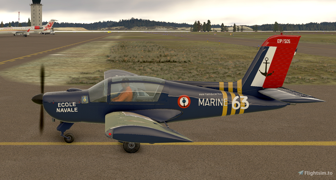 Aeroplane Heaven Socata-Rallye MS893 French Aéronavale n°63 special ...