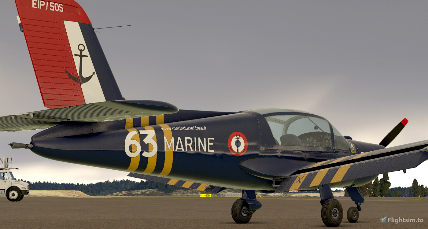 Aeroplane Heaven Socata-Rallye MS893 French Aéronavale n°63 special ...