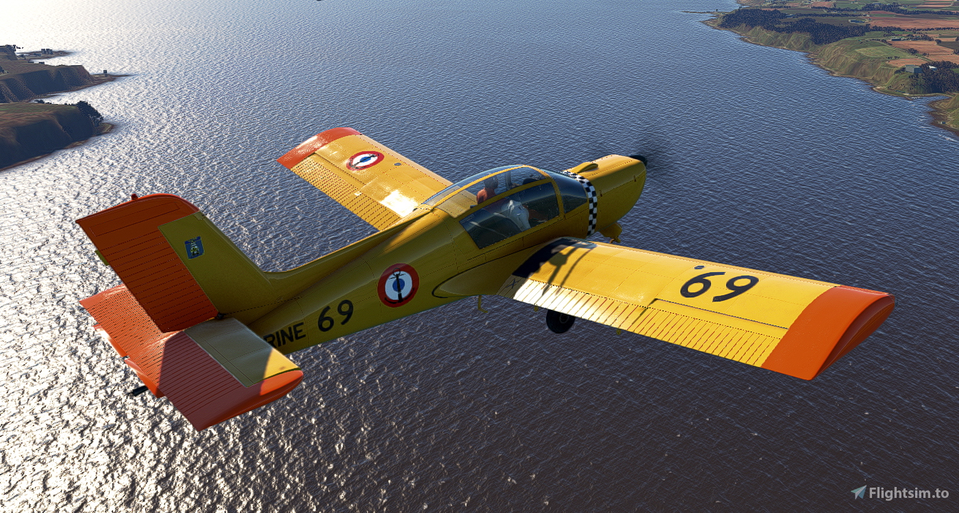 Aeroplane Heaven Socata-Rallye MS893 French Aéronavale n°69 for ...