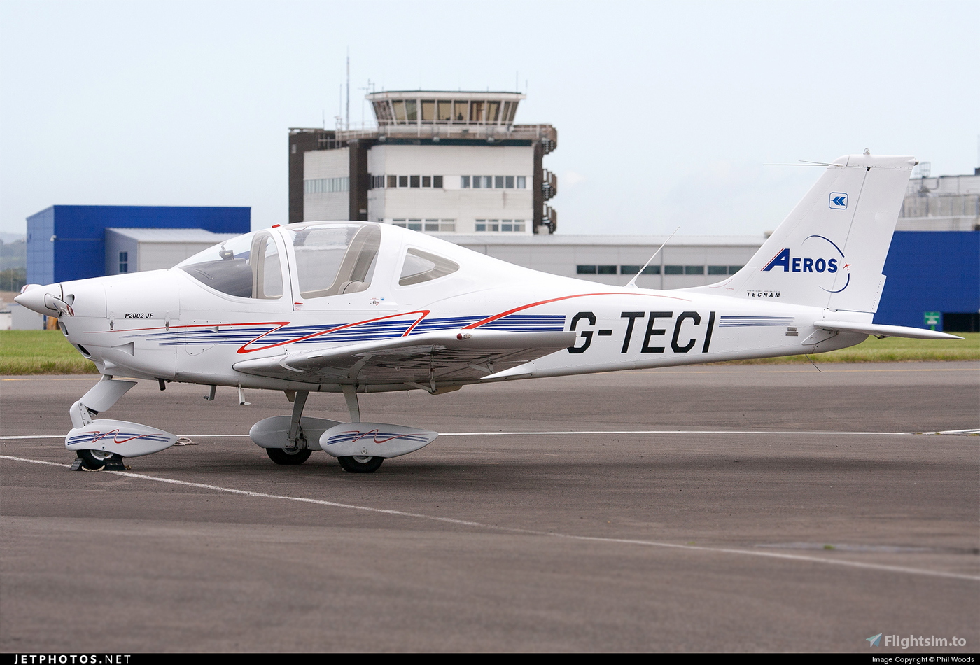 AeroSachs Tecnam P2002 JF G-TECI livery for Microsoft Flight Simulator ...