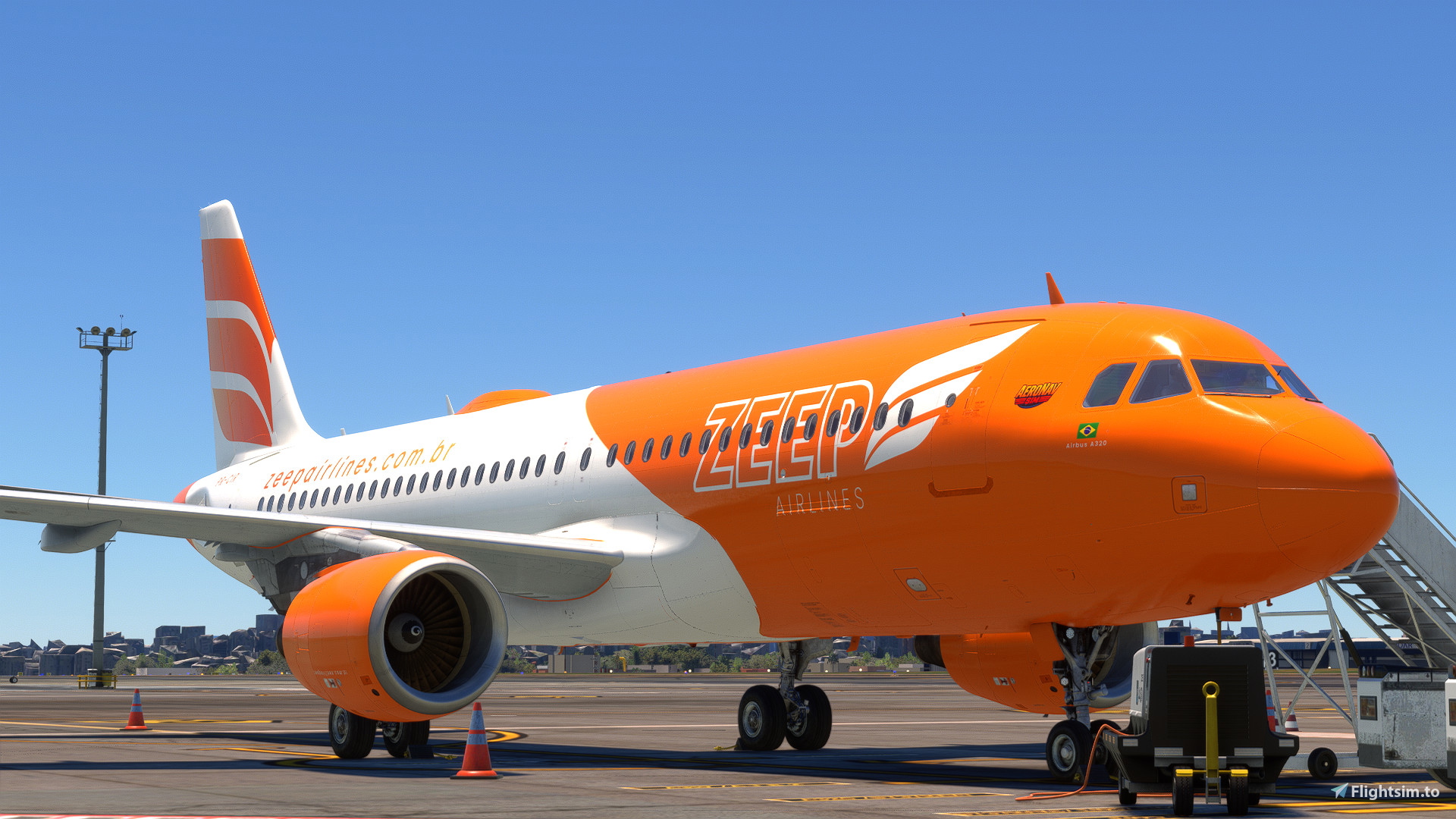 Zeep Airlines VA | Airbus A320 Liveries (Fenix) | FS2020 - MSFS Add-on ...