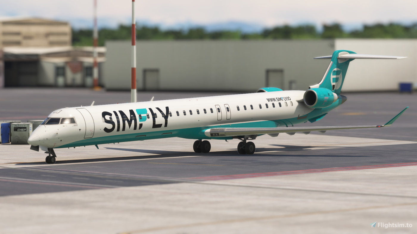 [AEROSOFT] SimFly CRJ-1000 livery for Microsoft Flight Simulator | MSFS