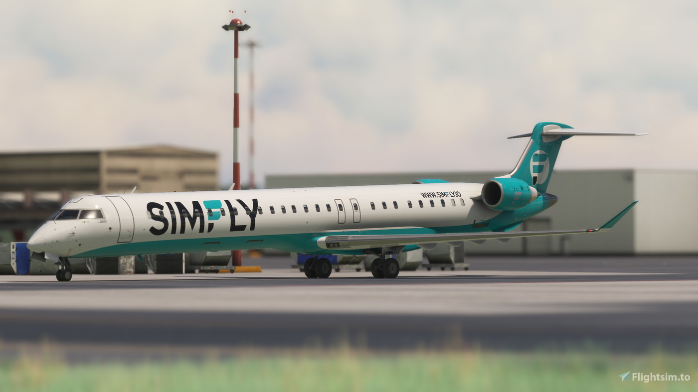 [AEROSOFT] SimFly CRJ-1000 livery for Microsoft Flight Simulator | MSFS