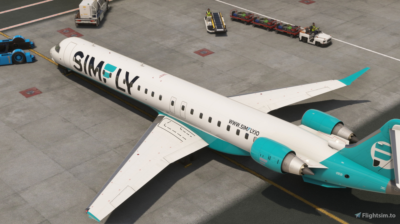 [AEROSOFT] SimFly CRJ-900 livery pour Microsoft Flight Simulator | MSFS