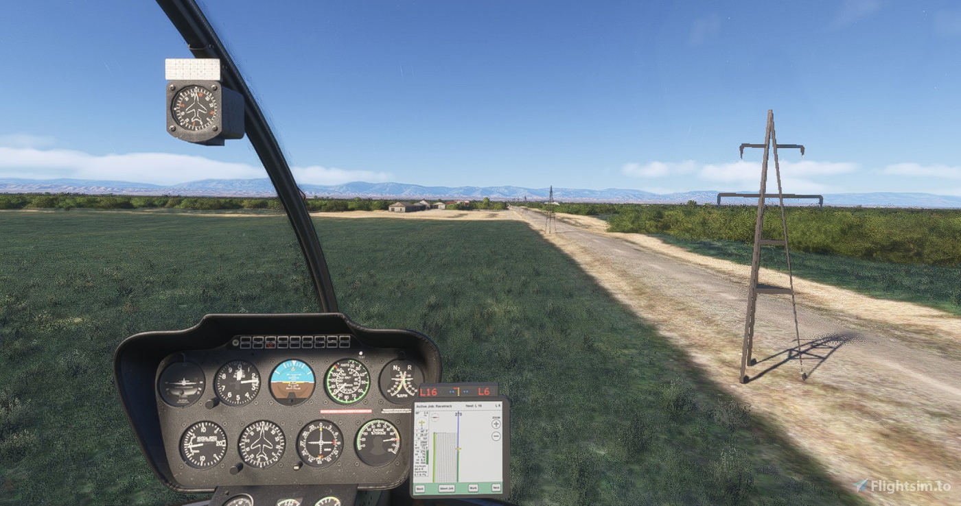 Agriculture Sat Nav and Light Bar for Microsoft Flight Simulator | MSFS